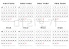 Habit Tracker 해빗트래커 플래너 습관달력 양식 공유 네이버 블로그